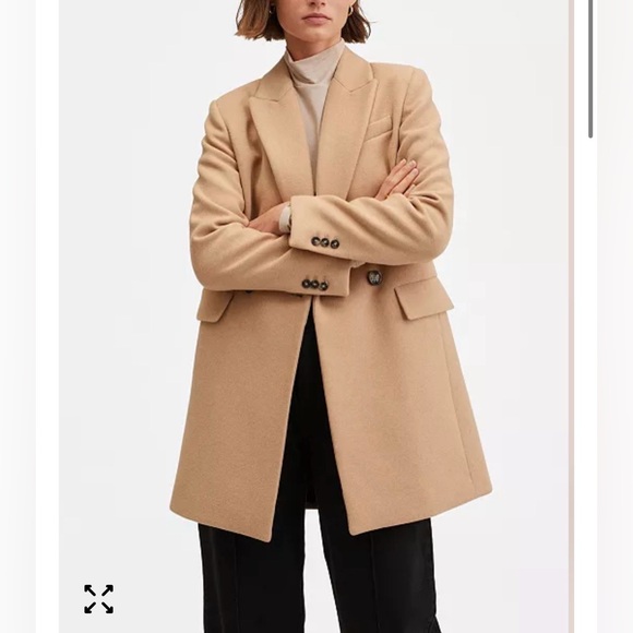 Mango | Jackets & Coats | Mango Lapel Wool Coat | Poshmark